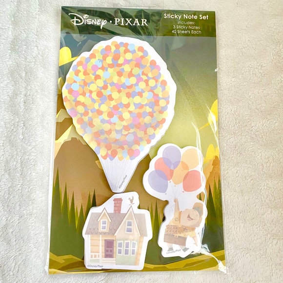 Pixar | Office | Disney Pixar Up Sticky Note Set | Poshmark
